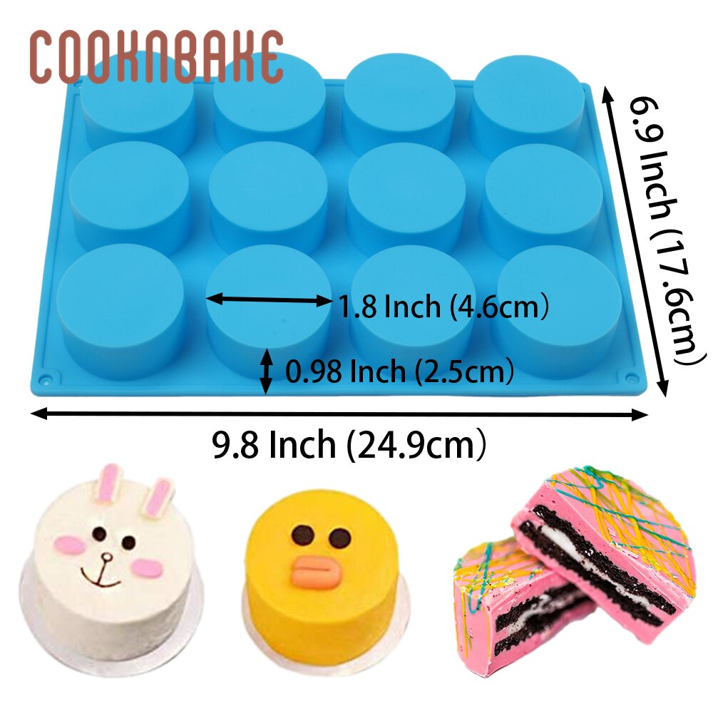 COOKNBAKE Cylinder Silicone Mould For Chocolate Co... – Grandado
