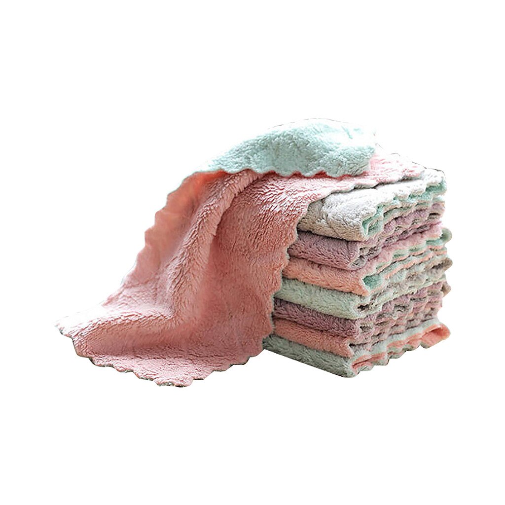 8pcs/lot Home Microfiber Towels For Kitchen Absorb... – Vicedeal