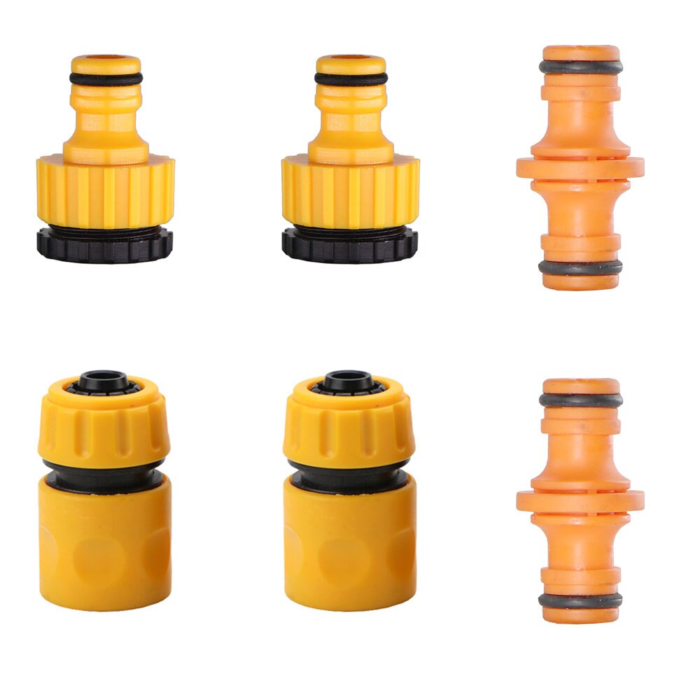 6PCS Garden ABS Quick Hose Connector 1/2" Dou... – Vicedeal