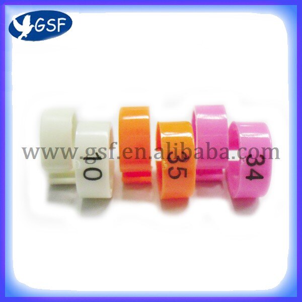 100pcs Plastic open ring for pigeon bird finch chi... – Grandado