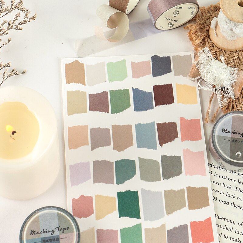 Kleur Cinema Masking Tape 15Mm Multi Vintage Kleur... – Grandado