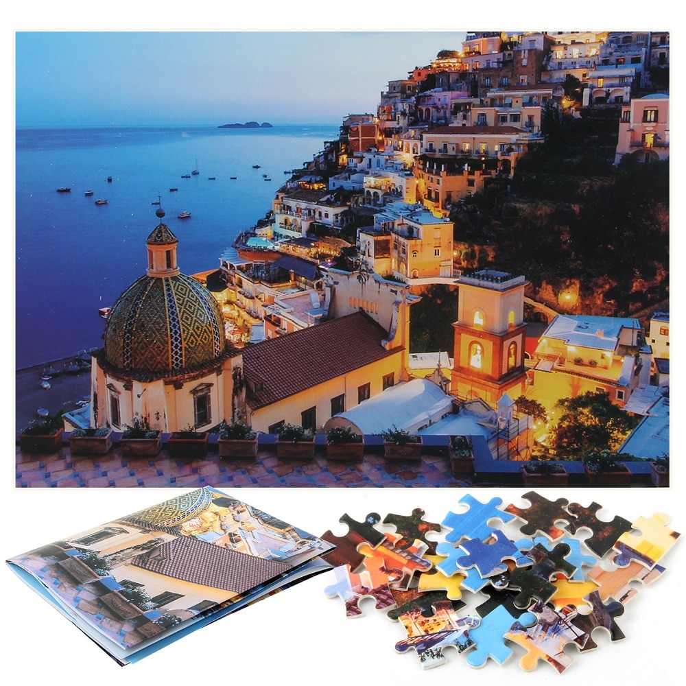 Jigsaw Puzzle 1000 Piece - Dreamy Positano - Signa... – Grandado
