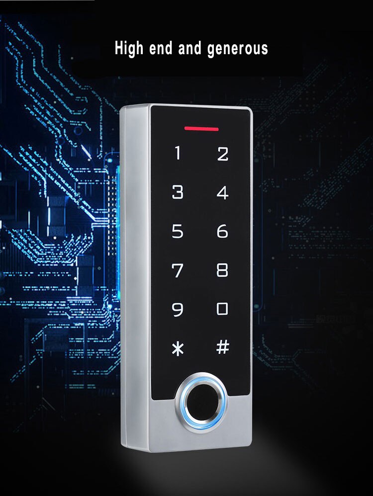 Metall Alone fingerprint keypad access control was... – Vicedeal