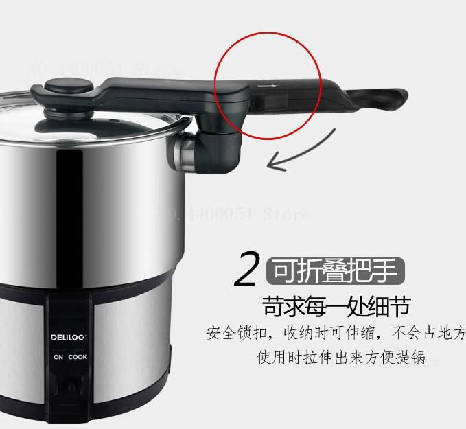 110-240V mini Multi Cookers Travel portable electr... – Grandado