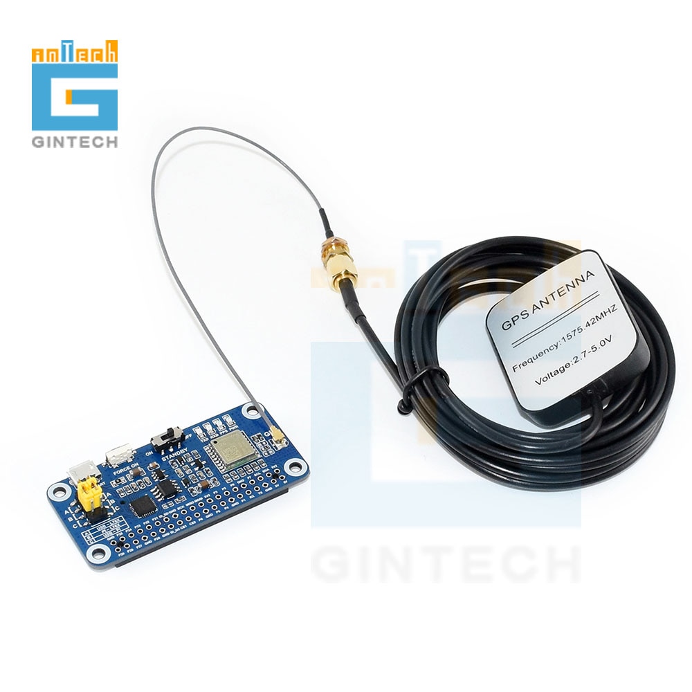 L76X Multi-GNSS sombrero para Raspberry Pi, GPS, BDS, QZSS GNSS ...