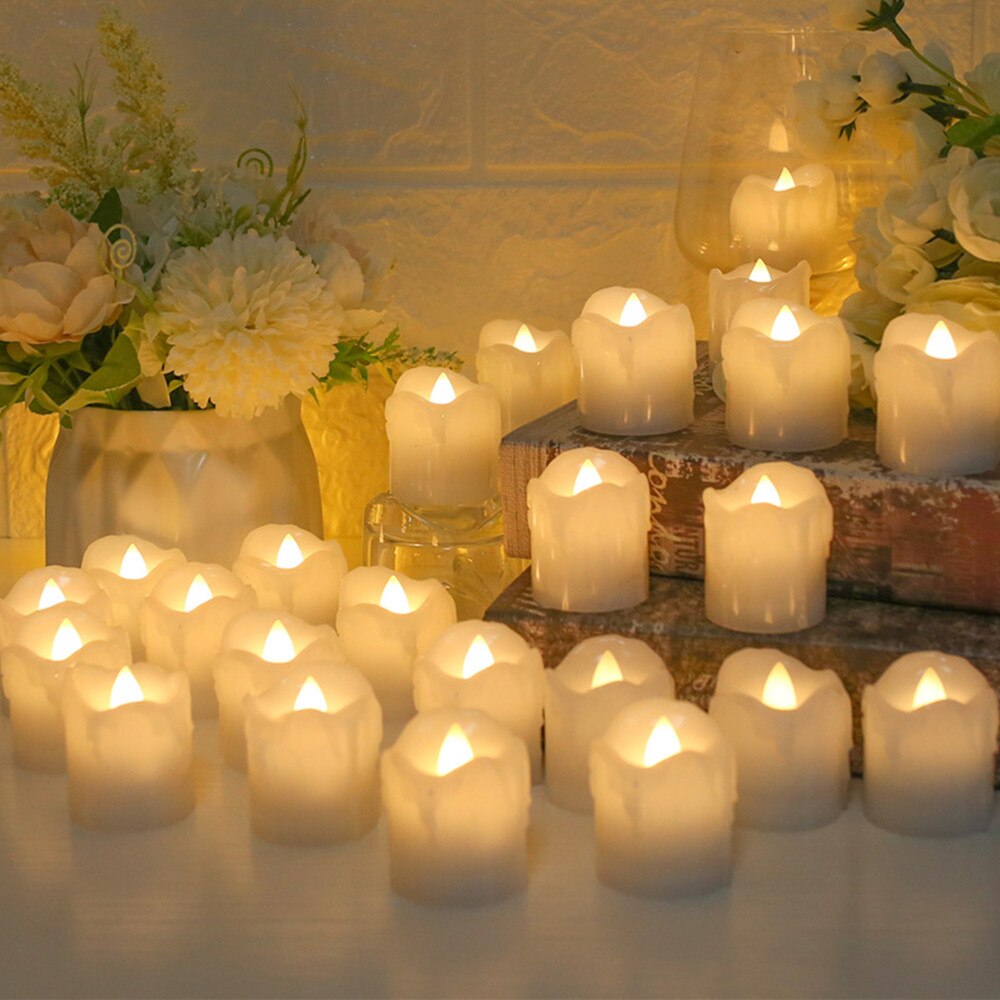 Velas Led con control remoto para decoración del h... – Grandado