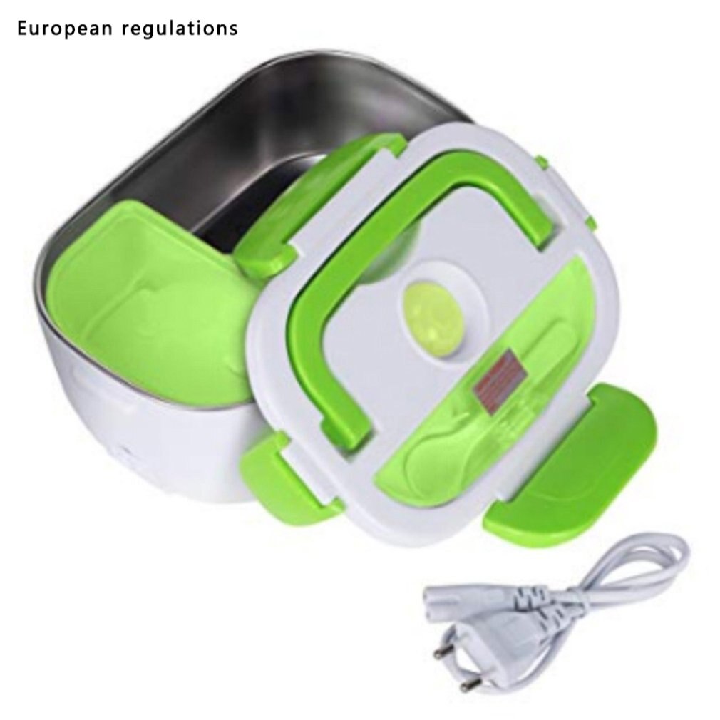 Double layer Heated Lunch Box Portable Electric He... – Vicedeal