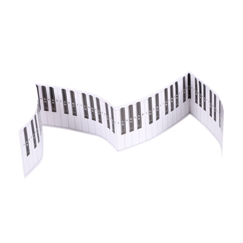 88 Keys Piano Keyboard Fingering Practice Chart Sh... – Vicedeal