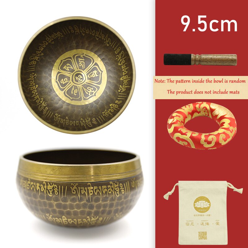 Nepal Handmade Tibetan Singing Bowl Set Decorative... – Vicedeal