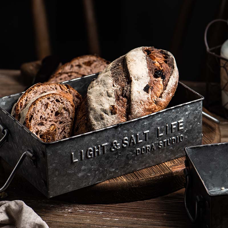 Vintage Oude Smeedijzeren Handvat Engels Dienblade... – Vicedeal