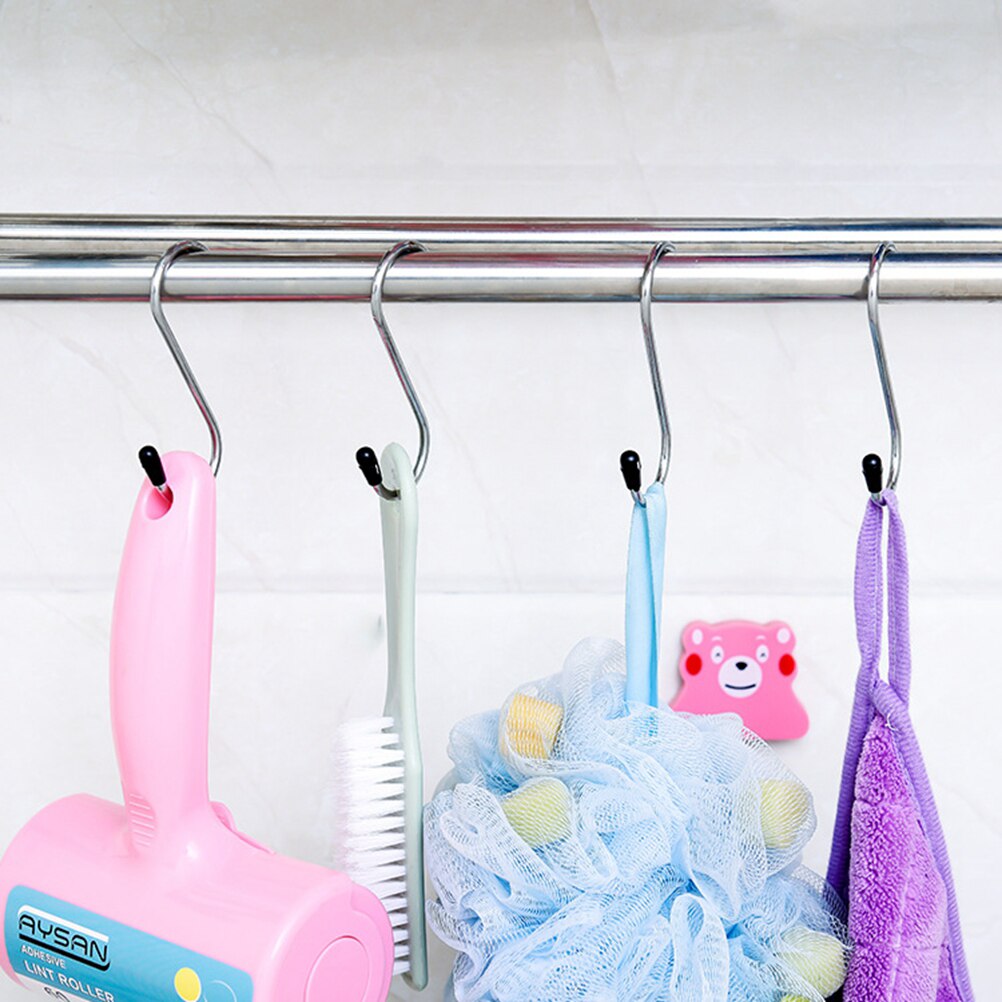 4pcs Hanging Hook Universal Stainless Steel Rack H... – Vicedeal