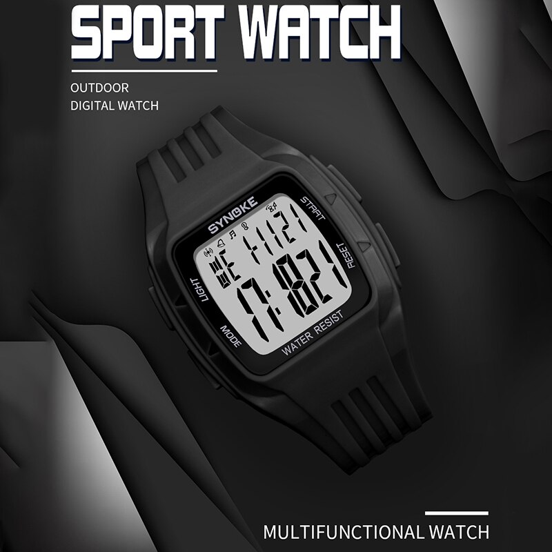 SYNOKE Sport Men's Electronic Watch Running Women ... – Grandado