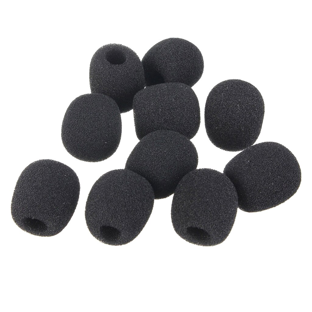 Pack of 10 Lapel Lavalier Tie Clip-on Microphone W... – Vicedeal