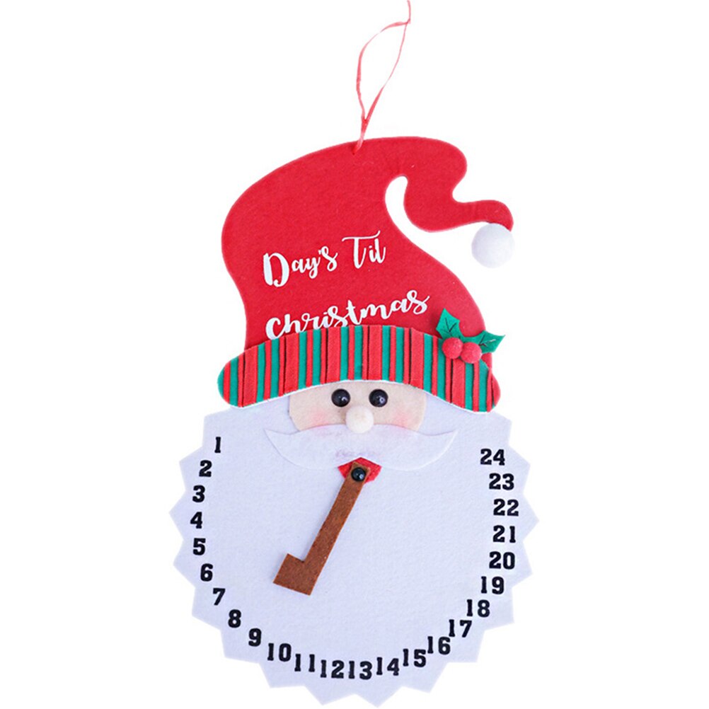 Non-Woven Santa Claus/Snowman Christmas Advent Cou... – Grandado