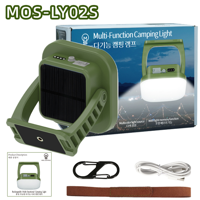 Mos lighting Solar Outdoor Camping Laterne tragbar... – Vicedeal