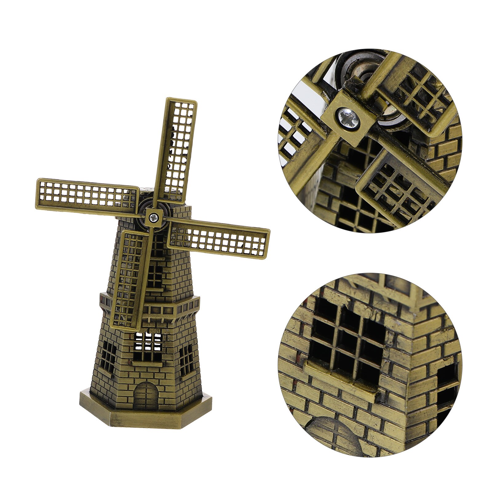 1 Set of Metal Windmill Home Decor Shelf Bookcase ... – Grandado