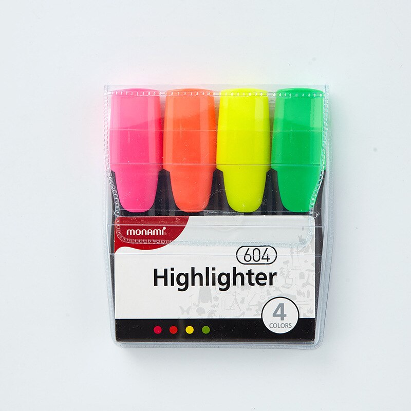 4/6Pcs Mini Pretty Taille Kleur Markeerstift Set T... – Grandado