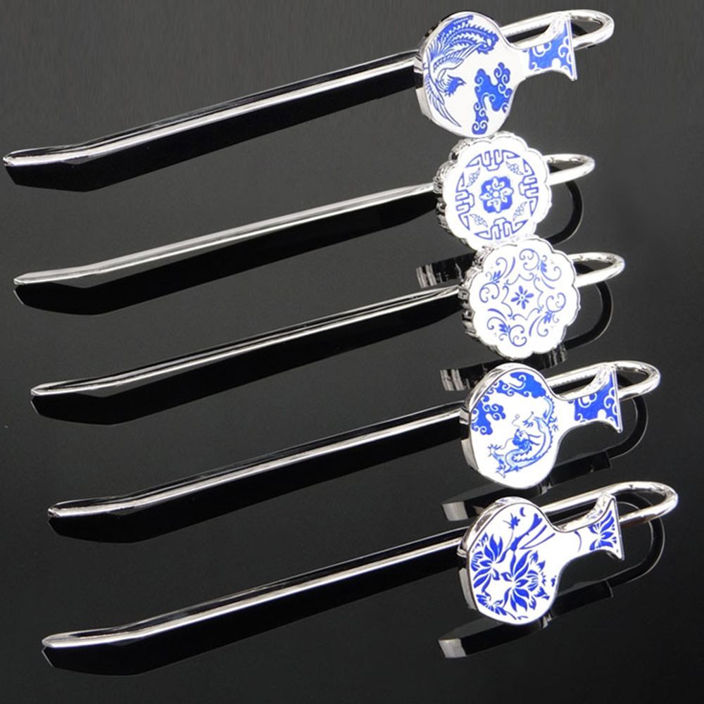 Chinese Folk Style Metal Bookmarks Vase Dragon Pho... – Vicedeal