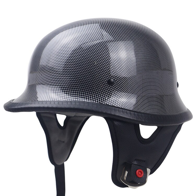 Duitse helm M35 half gezicht motorhelm DOT Goedgek... – Vicedeal