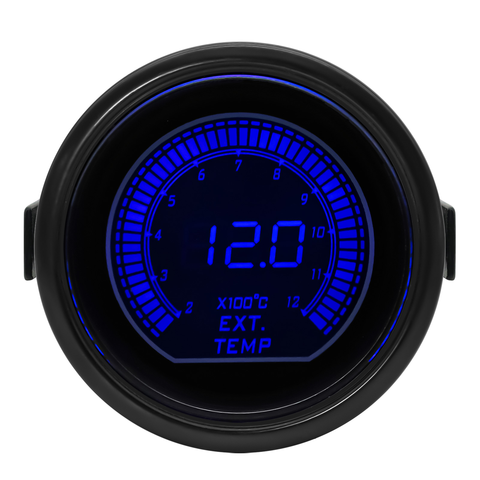 52mm LED Digital Display Tachometer Boost Vacuum A... – Grandado