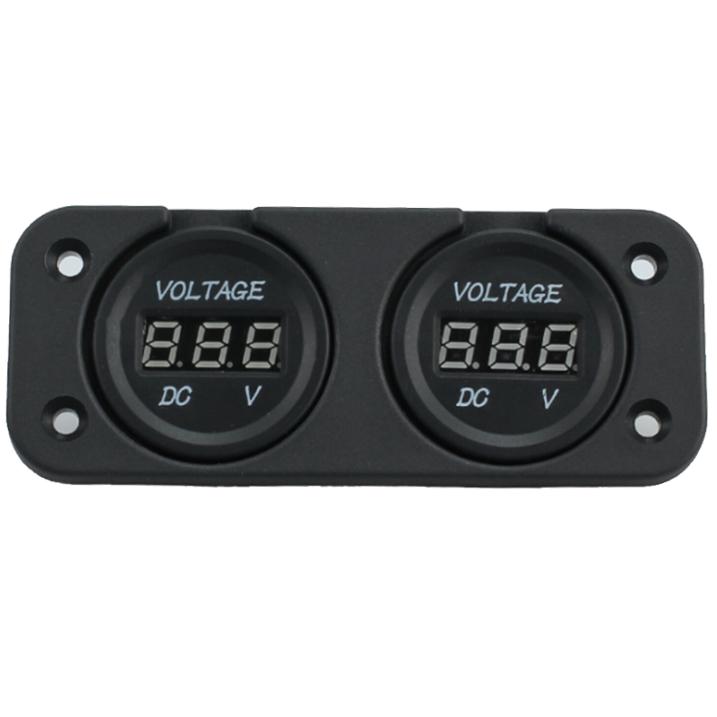 DC 12V/24V Car Digital Voltmeter Dual Battery LED ... – Grandado