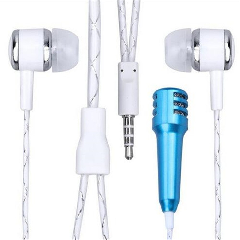 Mini Singing Microphone with Earphone for iPhone A... – Vicedeal
