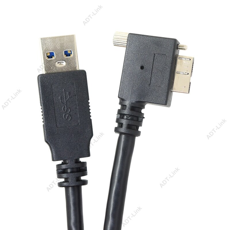 Right angled 90 Degree Micro USB 3.0 Cable USB 3.0... – Grandado