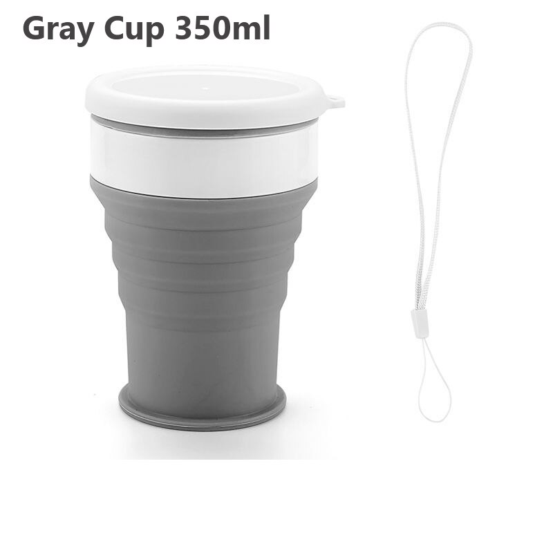 Collapsible Coffee Cup with Lids Reusable Camping ... – Grandado