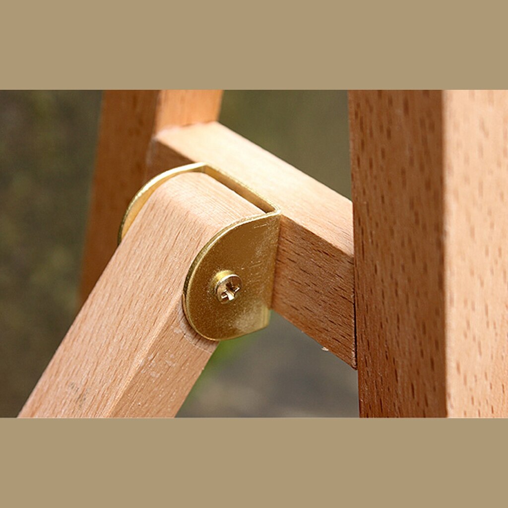 Small 11 inch Tabletop Wood Display Artist A-Frame... – Grandado