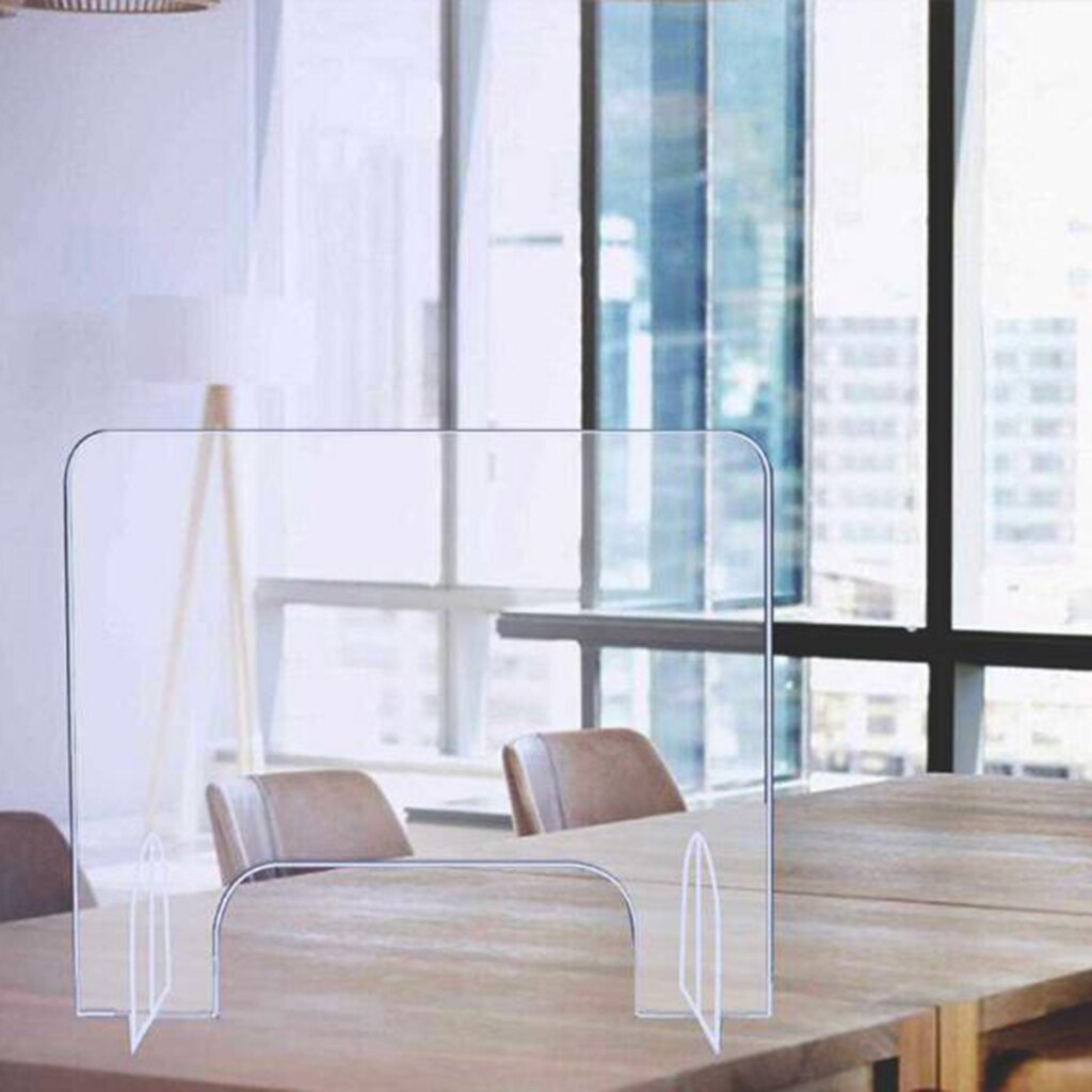 SNEEZE GUARD Acrylic Divider Barrier Office Worksp... – Grandado