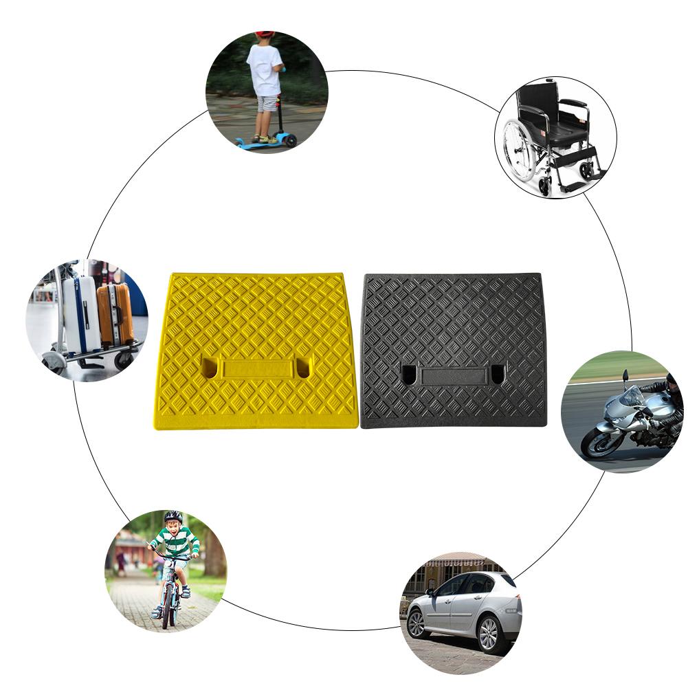 Ramp For Car Portable Lightweight Black Curb Ramps... – Vicedeal