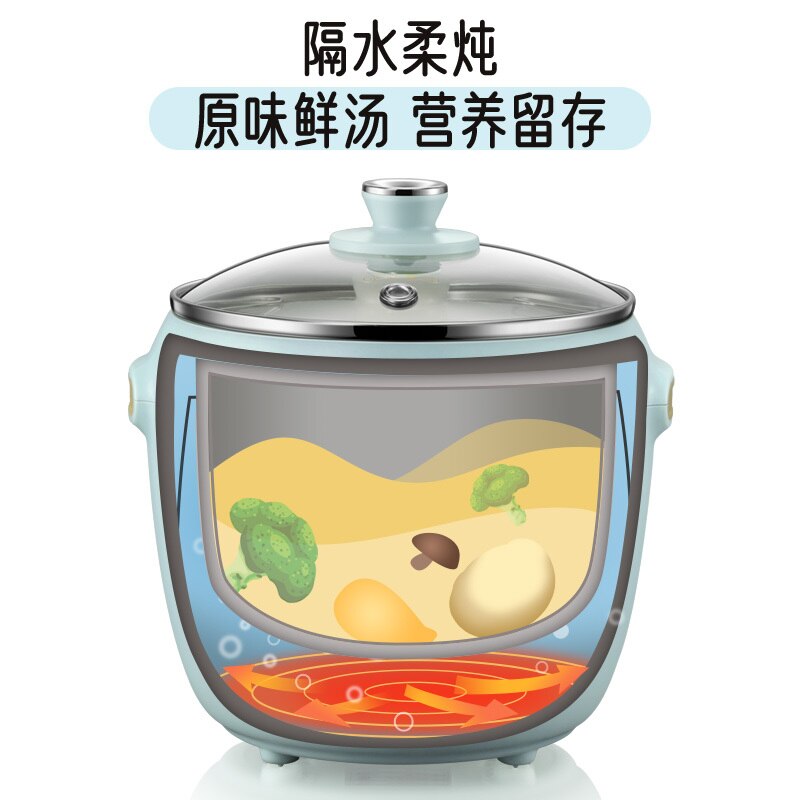 Household Electric Mini Slow Cooker 200W Mechanica... – Grandado