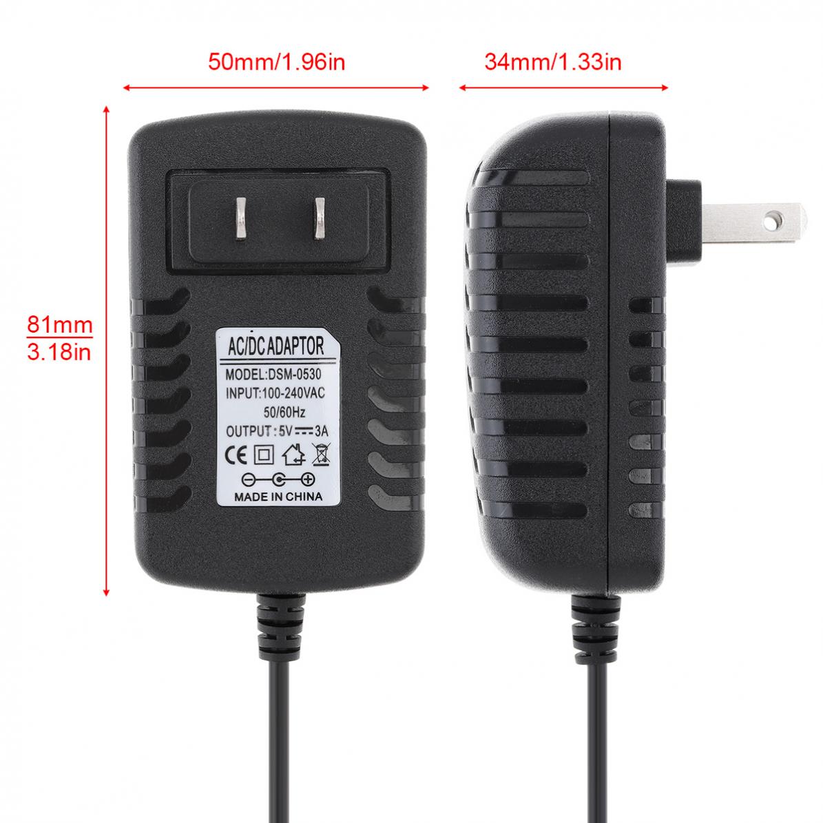 Portable 5V 3A Power Adapter Charger Converter Mob... – Grandado