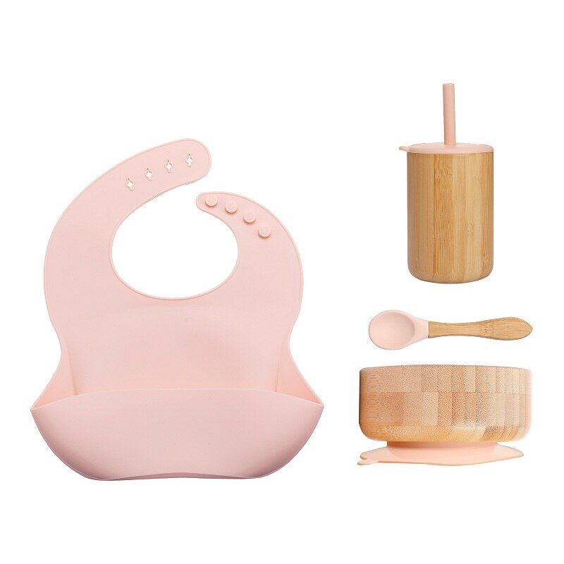 4Pcs Babyvoeding Gereedschap Bamboe Houten Lepel B... – Grandado