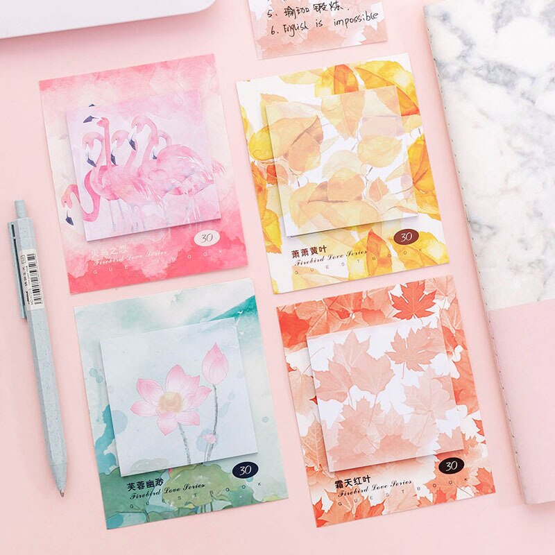 Leuke Flamingo Memo Pads Geplaatst Het Planner Sti... – Grandado