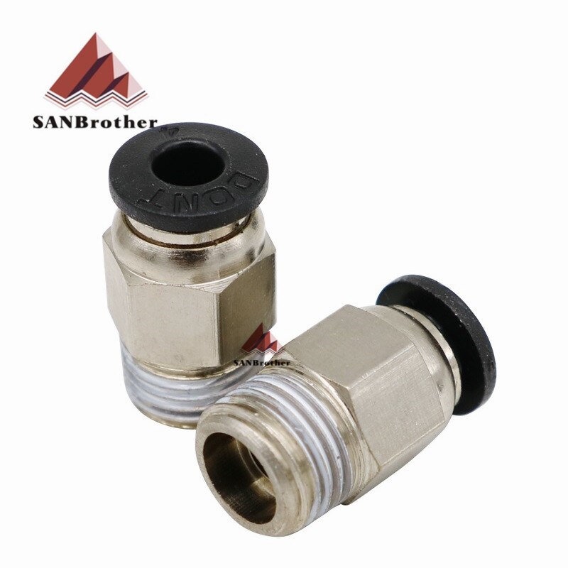 5PCS Pneumatic Connectors PC4-01 PC6-01 For V6 V5 ... – Grandado