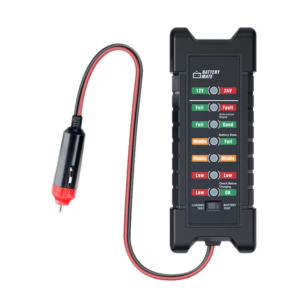 Car Battery Tester Digital Alternator Battery Mate... – Vicedeal