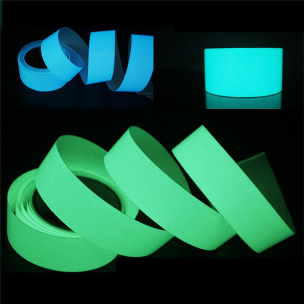 Glow Luminous Fluorescent Tape Self-adhesive Safet... – Vicedeal