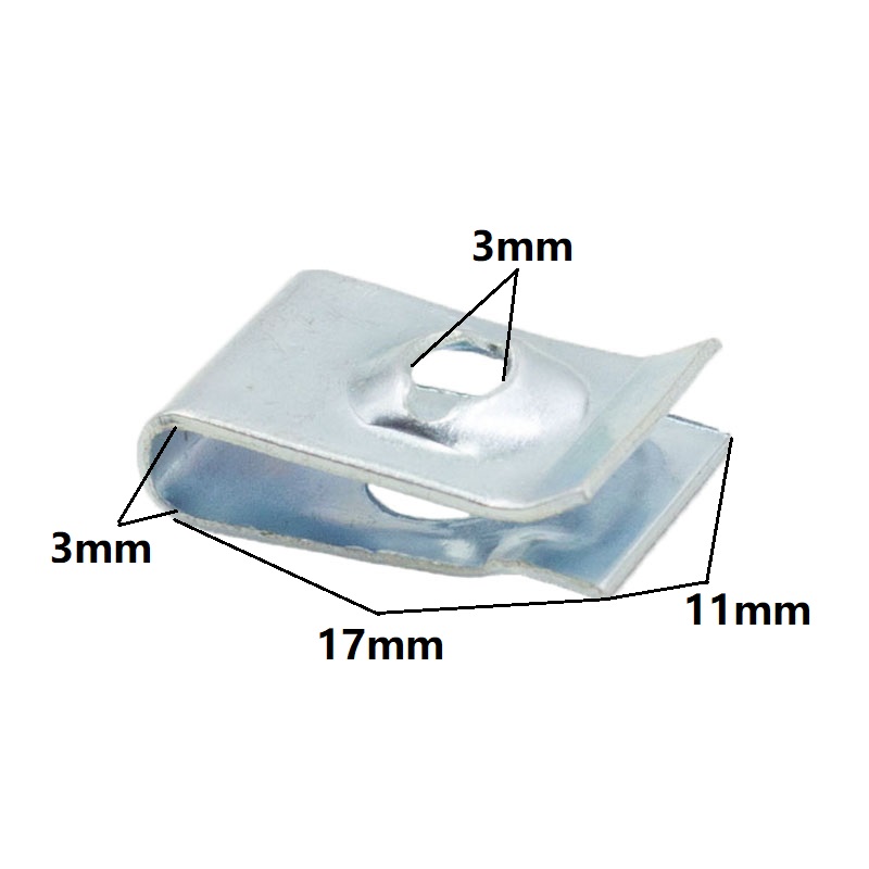 KE LI MI 30PCS Metalen Clip U-Type Schroef Pakking... – Grandado