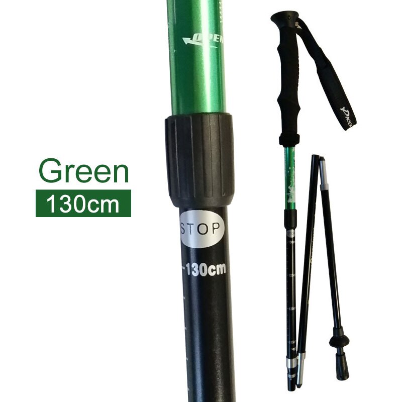 YOUGLE Adjustable 4 Section Alpenstock Komperdell ... – Grandado