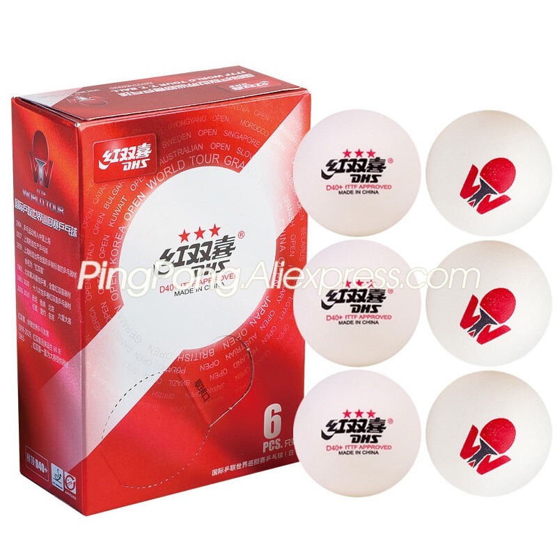 Dhs 3-Star D40 + Tafeltennis Bal Ittf World Tour (... – Grandado