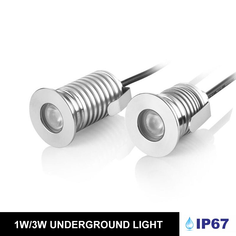 1W 3W Cree Led Ondergrondse Licht IP67 DC12V 24V O... – Grandado