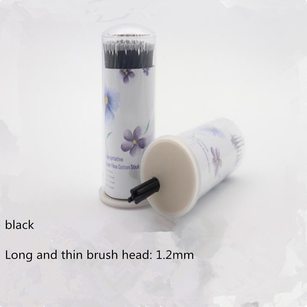 100pcs Grafting Eyelash Cotton Swab Cleaning Stick... – Grandado