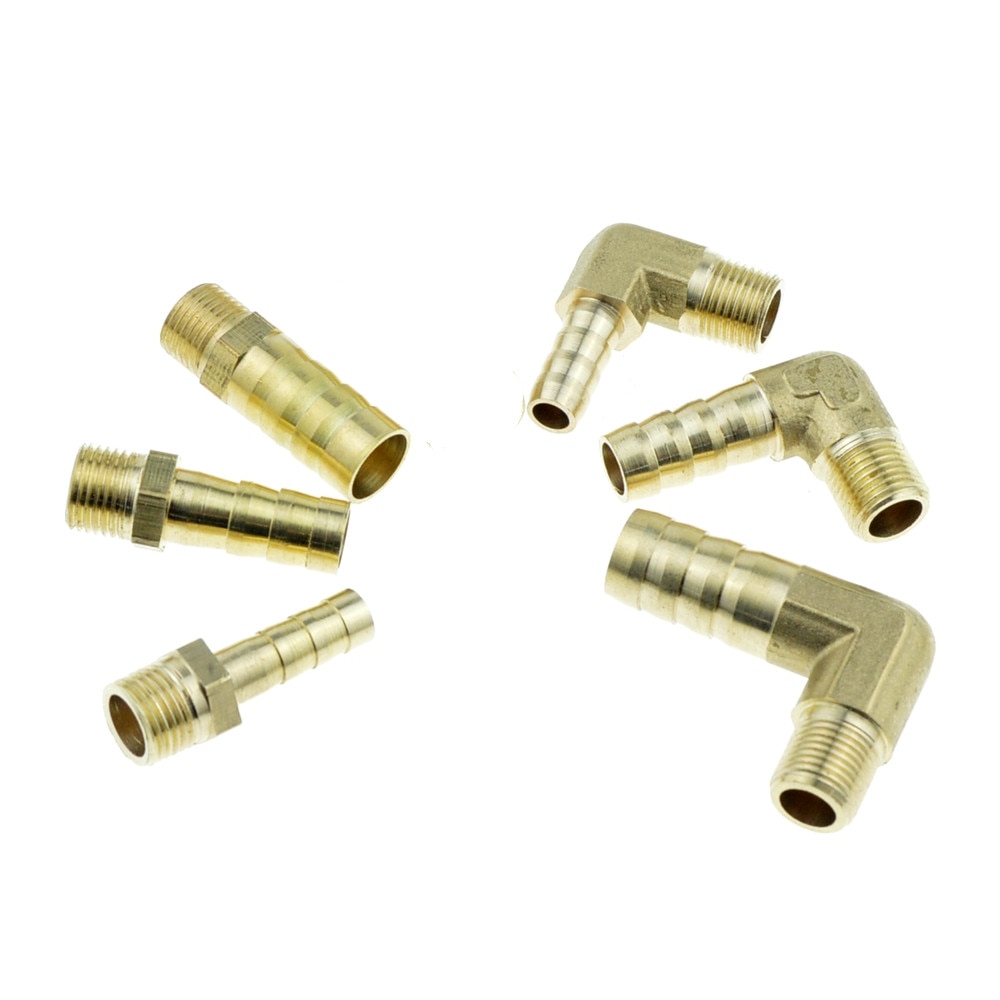 Rechte Of Elleboog Messing Tuinslang Fitting 6Mm 8... – Vicedeal