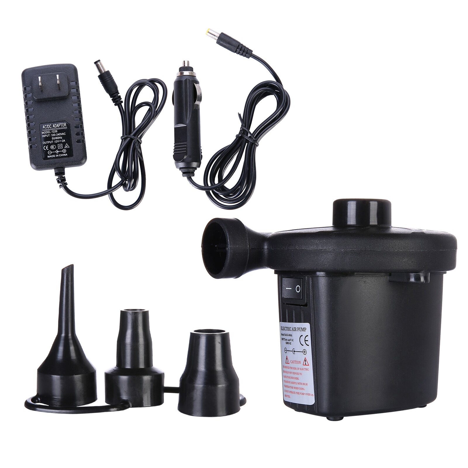 Electric Air Pump Quick Fill Inflator for Inflatab... – Grandado