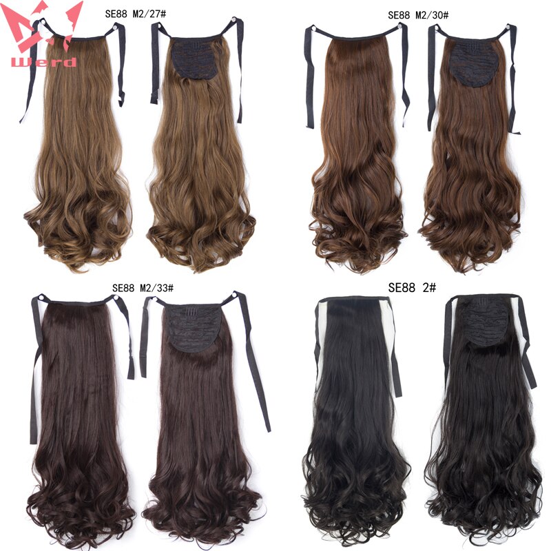 WERD 18 Inches Big Wave Hair Extensions High Tempe... – Vicedeal