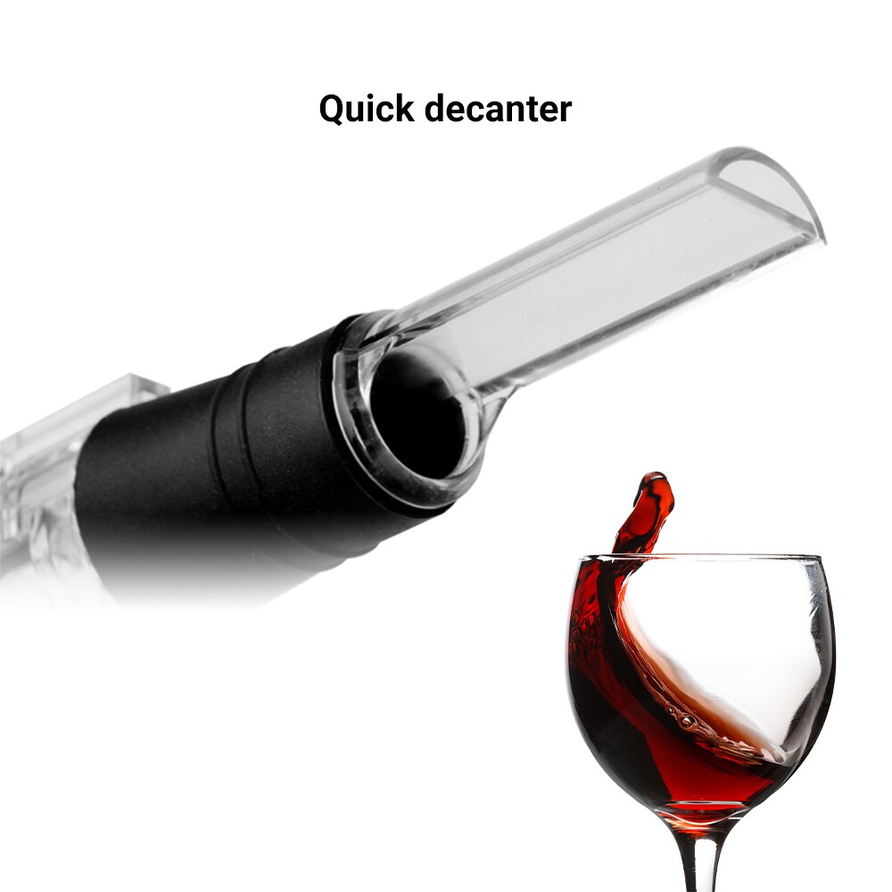 Wijn Beluchter Schenker Draagbare Acryl Beluchten ... – Grandado