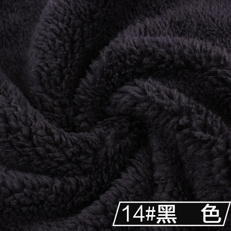 14# black 1 meter Berber Fleece Fabric camoFleece ... – Grandado