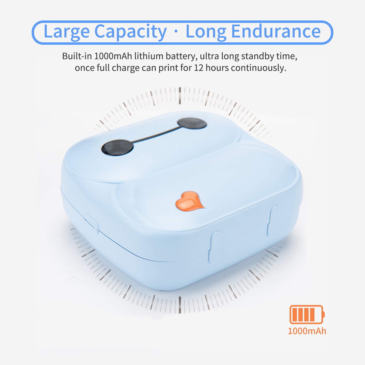 Portable Pocket Mini Thermal Photo Label Printer B... – Grandado