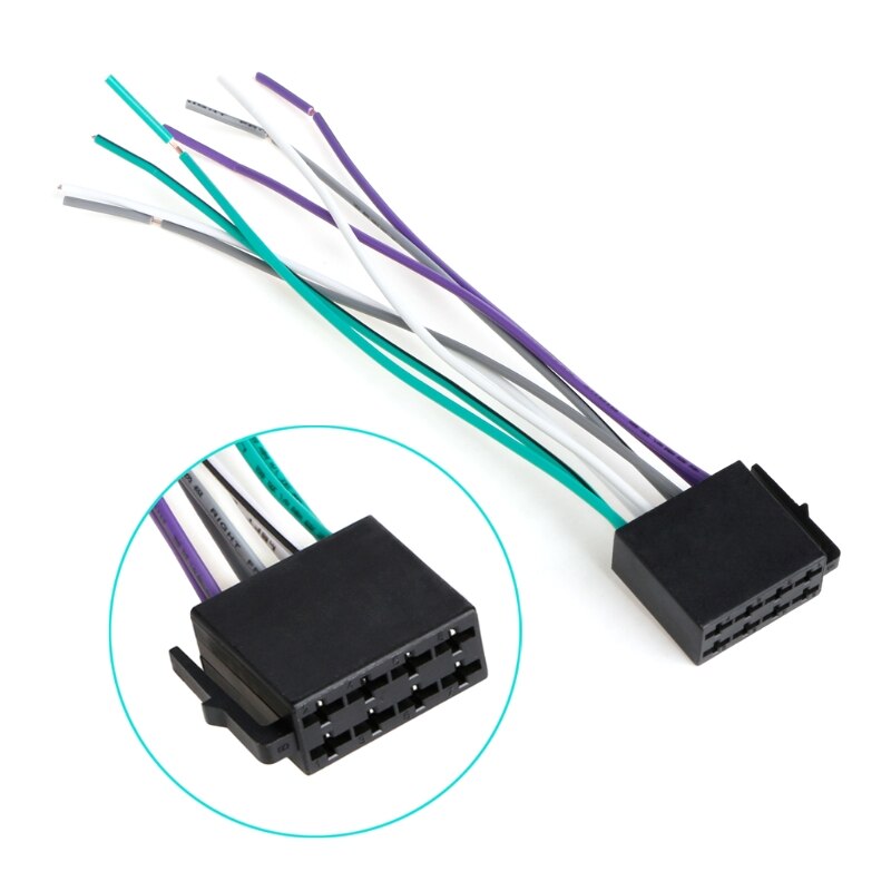 Universal Female ISO Wiring Harness Car Radio Adap... – Grandado